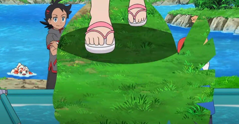 Anime Feet: Pokémon Journeys: Chloe (Episode 31)