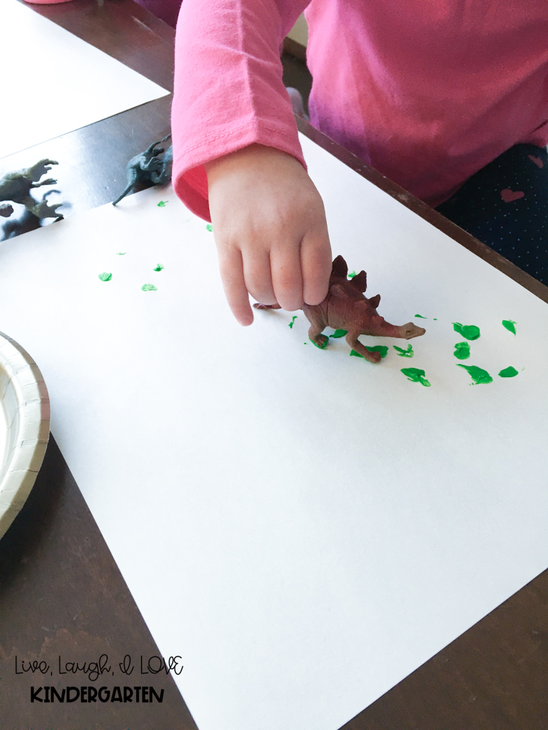 This was a great way to get some sensory play in and a little fine motor!