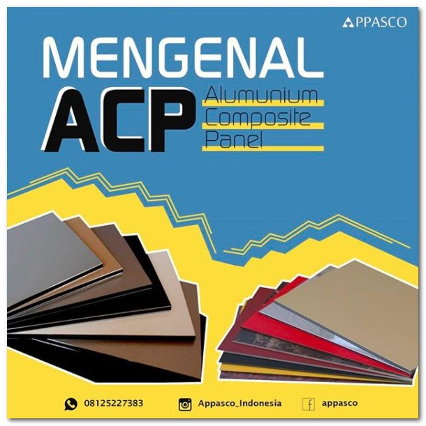 Mengenal ACP Aluminium Composite Panel - Jual Kanopi Termurah - 08125227383