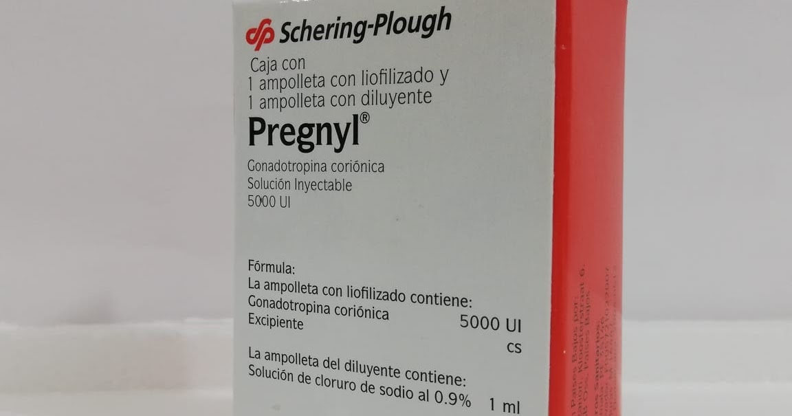 Pregnyl 5000 ui - precio ( $500 pesos ) Schering | Musculo Musculo