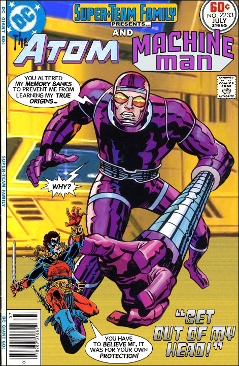 Super-Team Family: The Lost Issues!: The Atom and Machine Man in: "Get ...