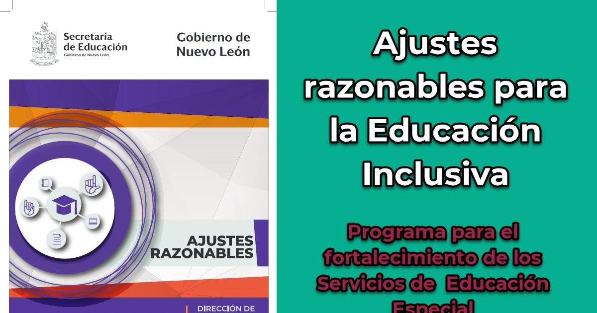 Ajustes razonables para la Educación Inclusiva