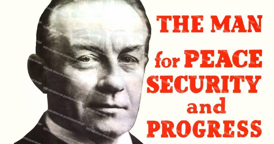 Bishop's Broadcasting Service: THE 1935 ELECTION - POSTERS