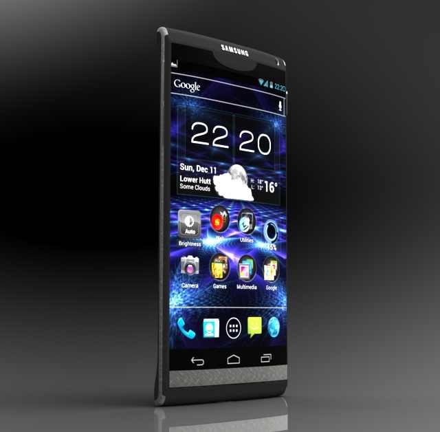New 2012 Samsung Concept Phone Incorporates HTC and XPeria Design Style ...
