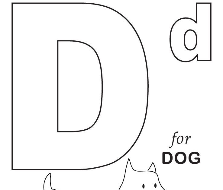 Letter D Coloring Pages ~ Coloring Pages
