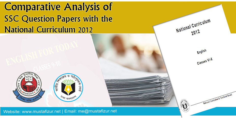 Comparative Analysis of SSC Question Papers with the National ...