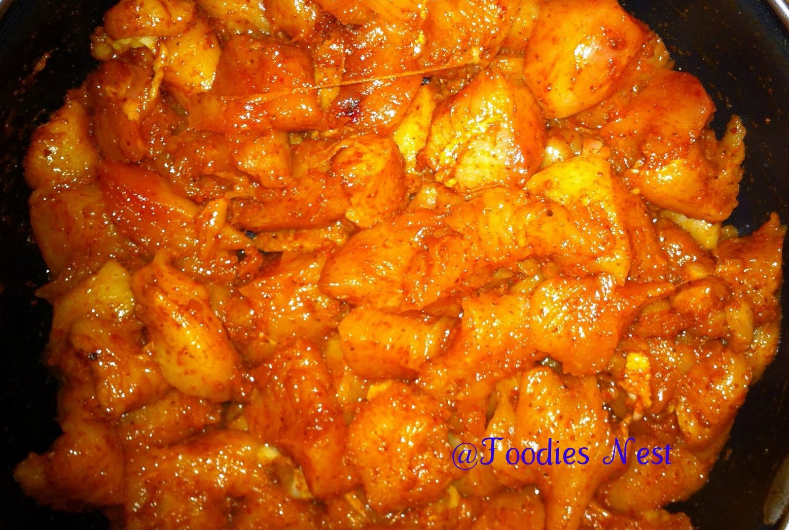 Foodies Nest: CHILI CHICKEN/CHICKEN 65