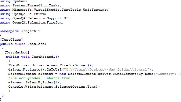 Selenium Tutorials Selenium Webdriver Tutorials For Beginners Webdriver Select Multiple
