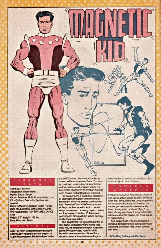 George Perez draws the post-Crisis Legion Of Super-Heroes (History Of ...