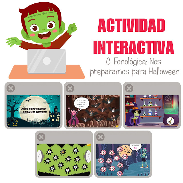 Actividad Interactiva: Nos preparamos para Halloween