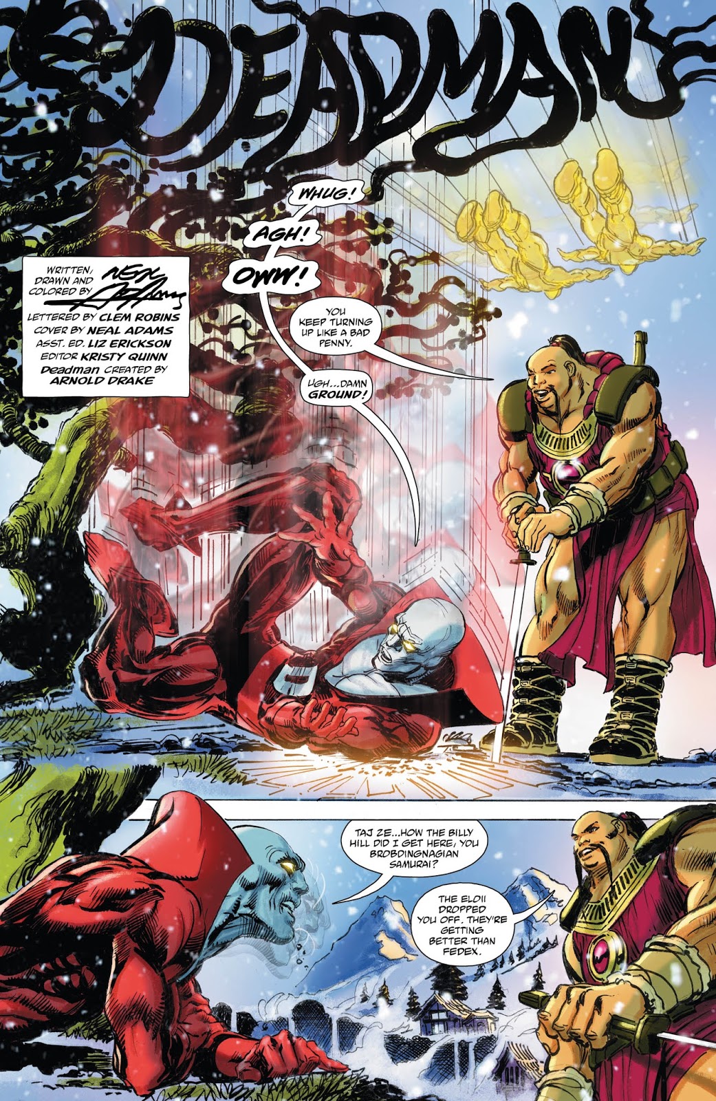 Weird Science DC Comics: PREVIEW: Deadman #5