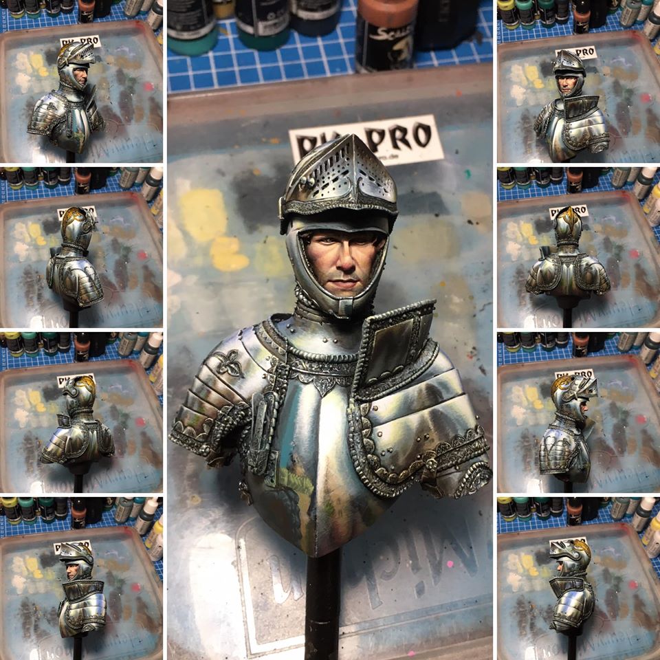 Medieval Tournament Champion - Step by step ~ Chestnut Ink