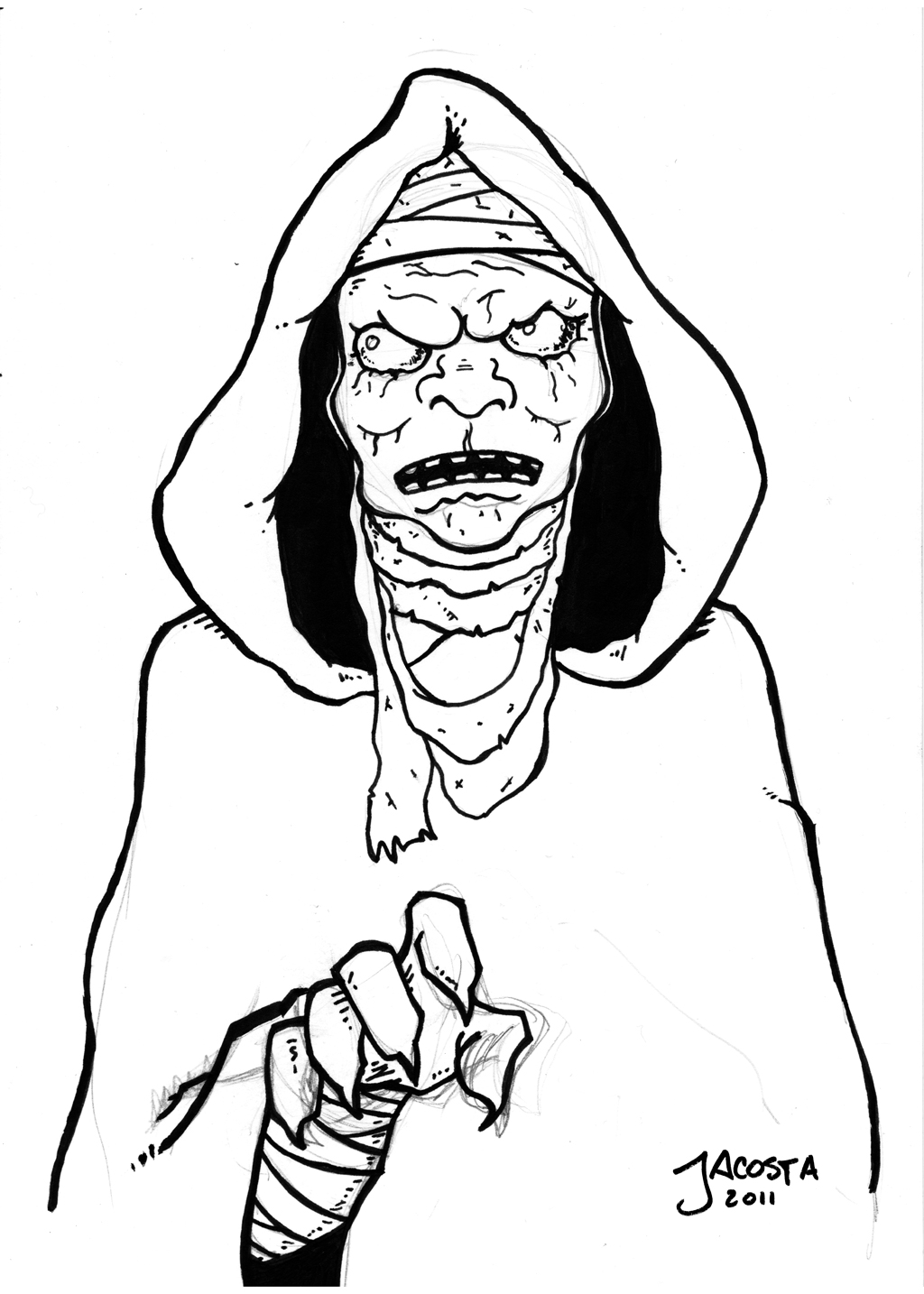 Jesse Acosta's Blog: Mumm-ra Sketch