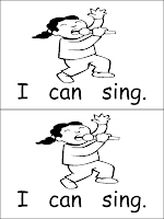 Kindergarten Celebration: I Can Emergent Reader :)