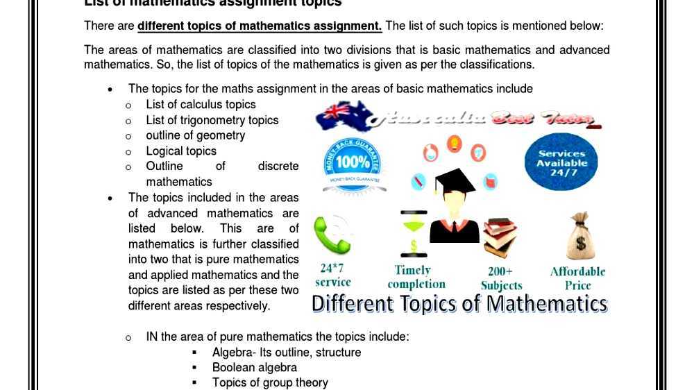 Lists of mathematics topics