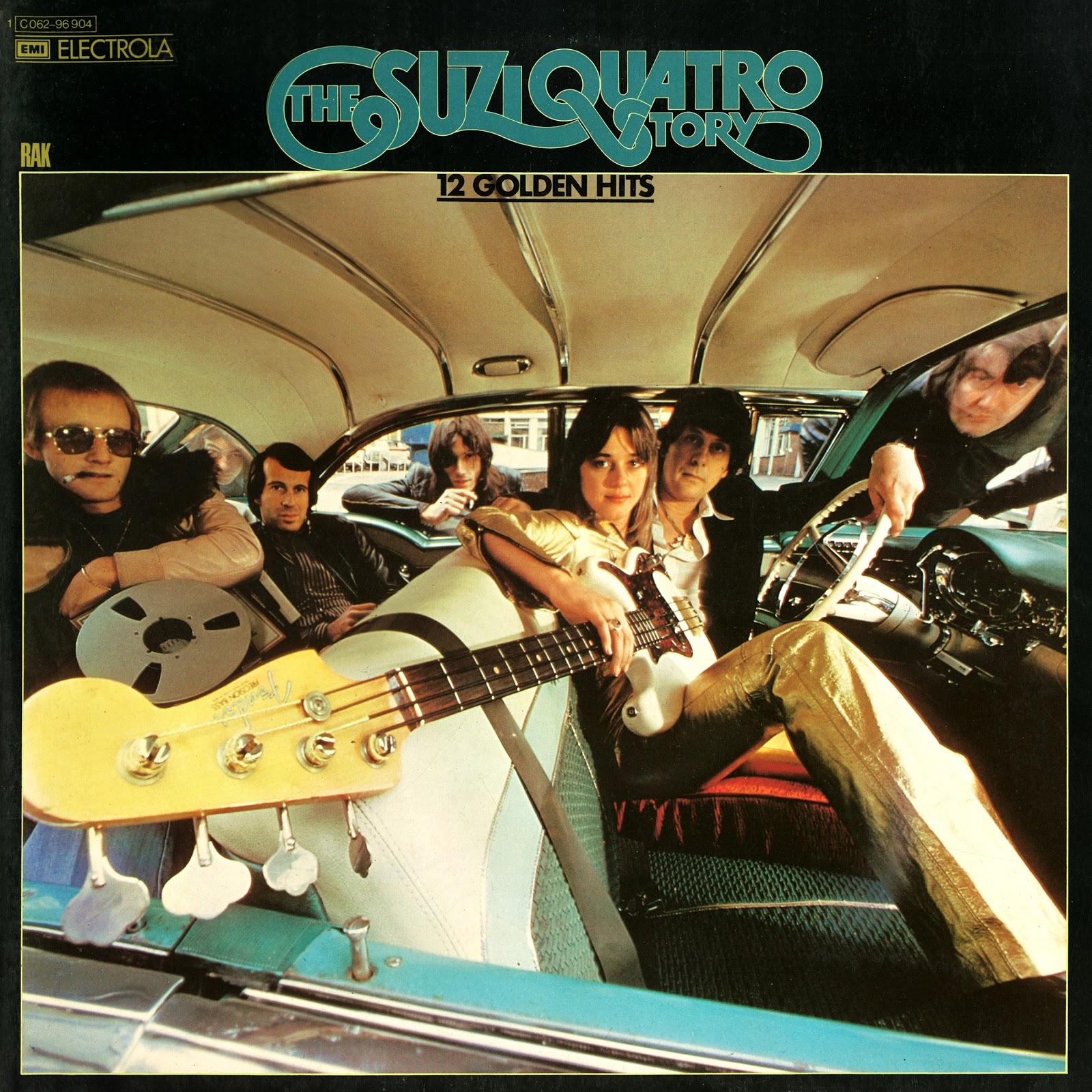 1975 The Suzi Quatro Story. 12 Golden Hits - Suzi Quatro - Rockronología