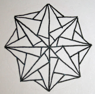 A Mandala a Day: Triangles