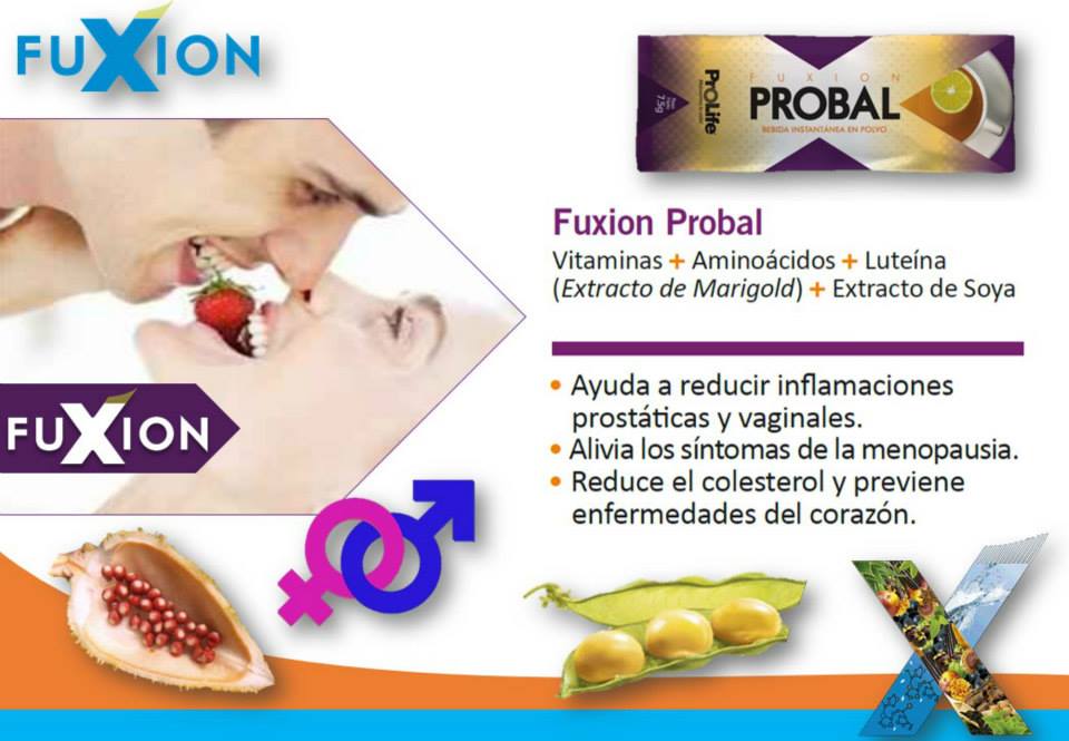 FuXion Productos Nutracéuticos Xpande Bienestar: PROBAL FUXION PROLIFE