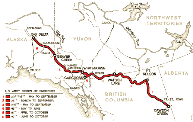 Creating The Alcan Highway | Old Highway Notes