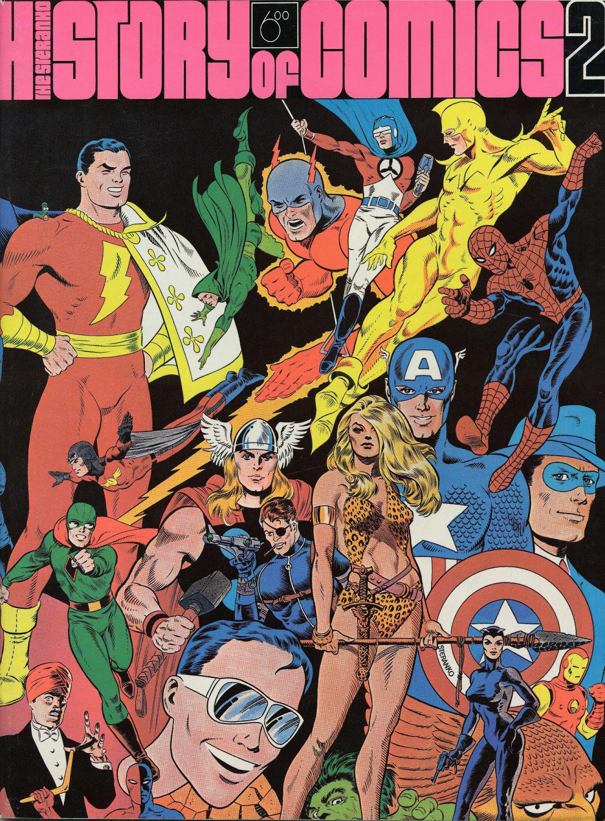 Cap'n's Comics: The History of Comics by Jim Steranko
