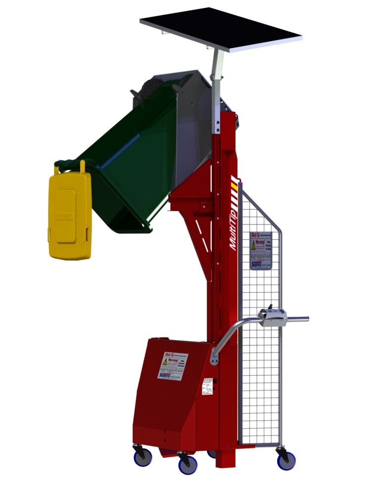 SPO Spacepac Industries Online store: MultiTip Bin Tipper, 1200-1600mm ...