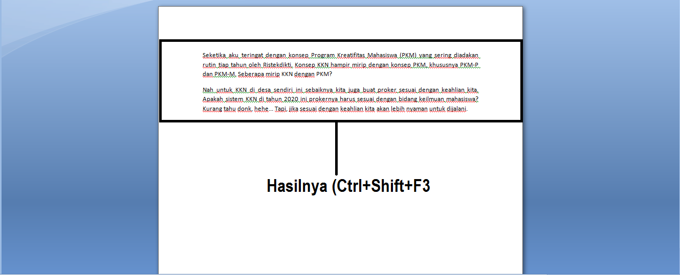 Cara Menyalin Beberapa Paragraf Secara Acak (Spike) di Word - Blogger ...