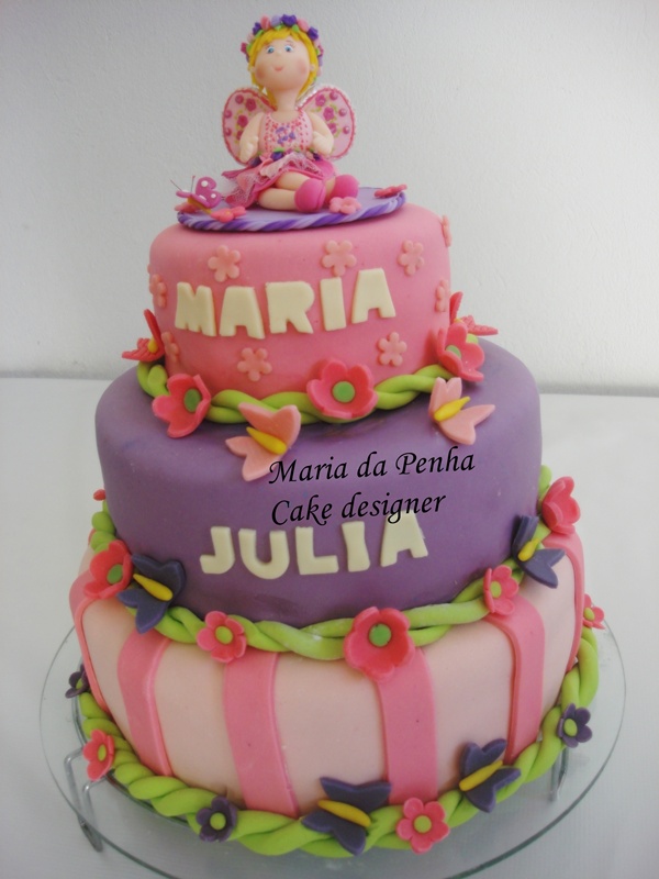 Maria da Penha - Cake designer: Bolos fada