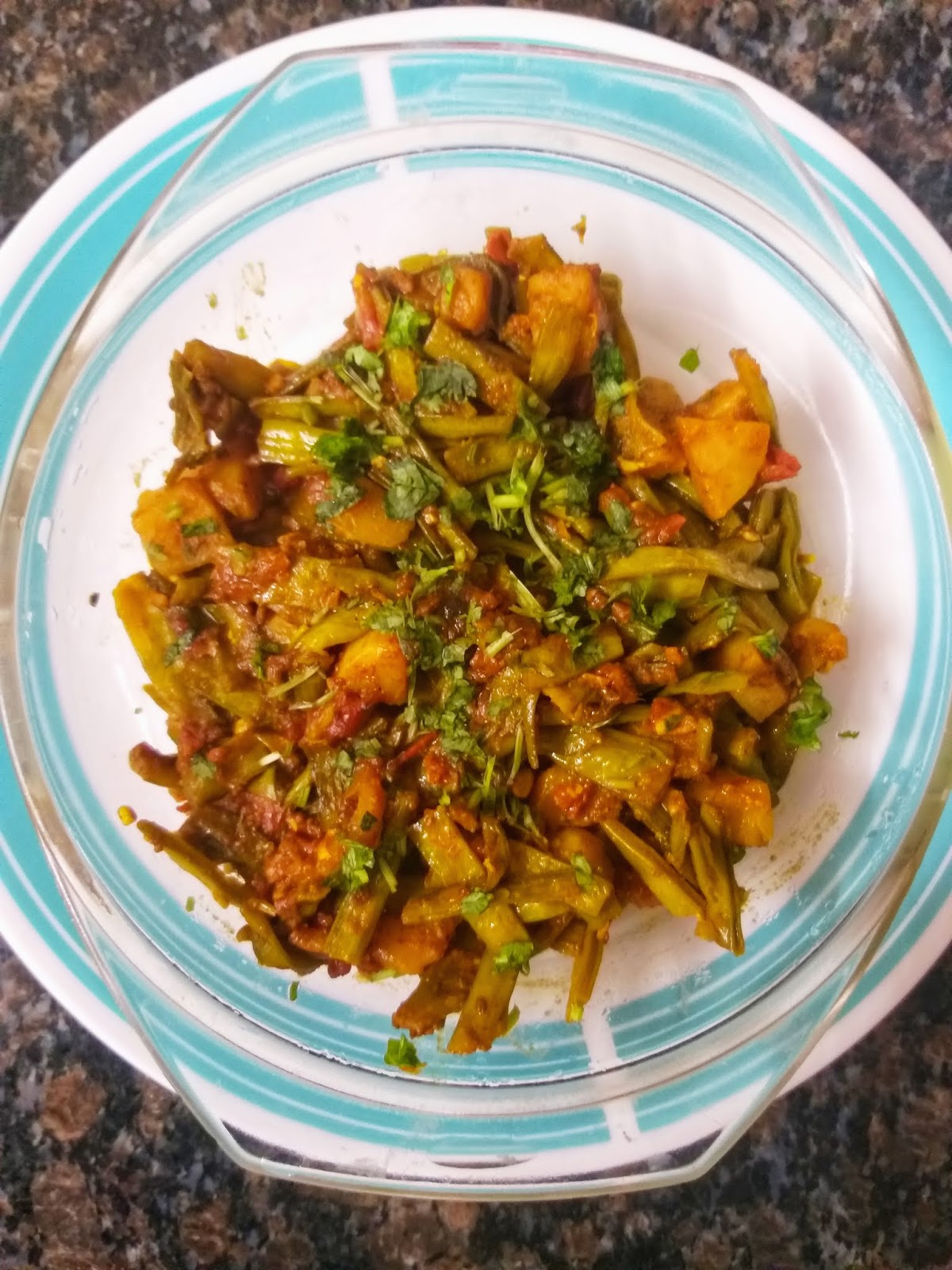 Everyday Cooking : Sindhi Style Cluster Beans / Gavar ki Sabzi