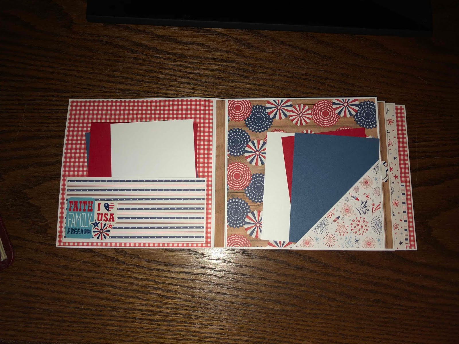 A Creative Operation: America Mini Album with a Box Tutorial