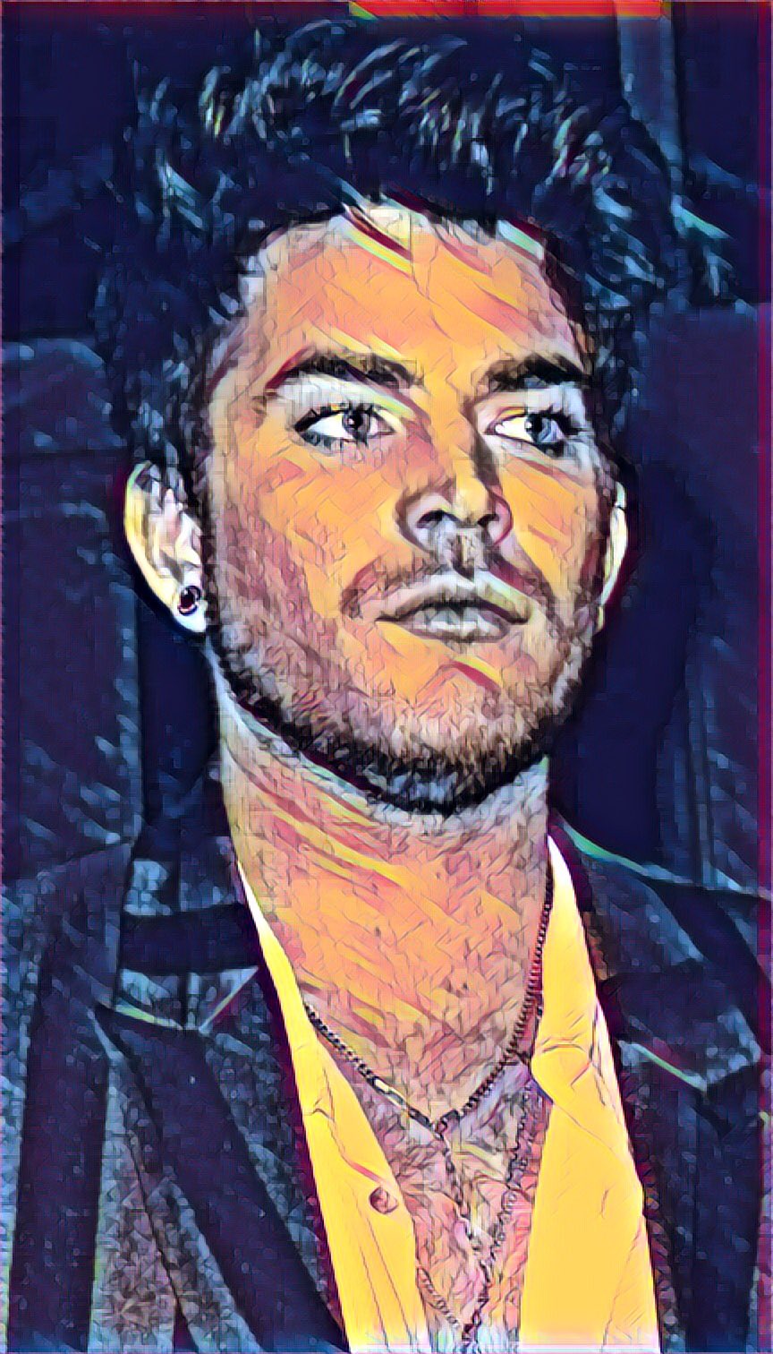 Adam Lambert Fan Art By @Starlight1461 (Photo Edit With Prisma) 3-5-17 ...