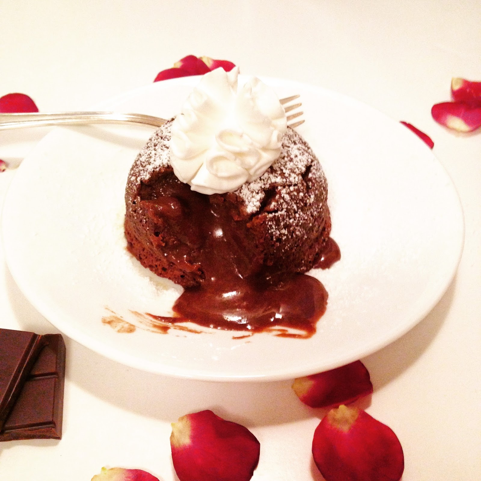 10 Minute Molten Cake for One