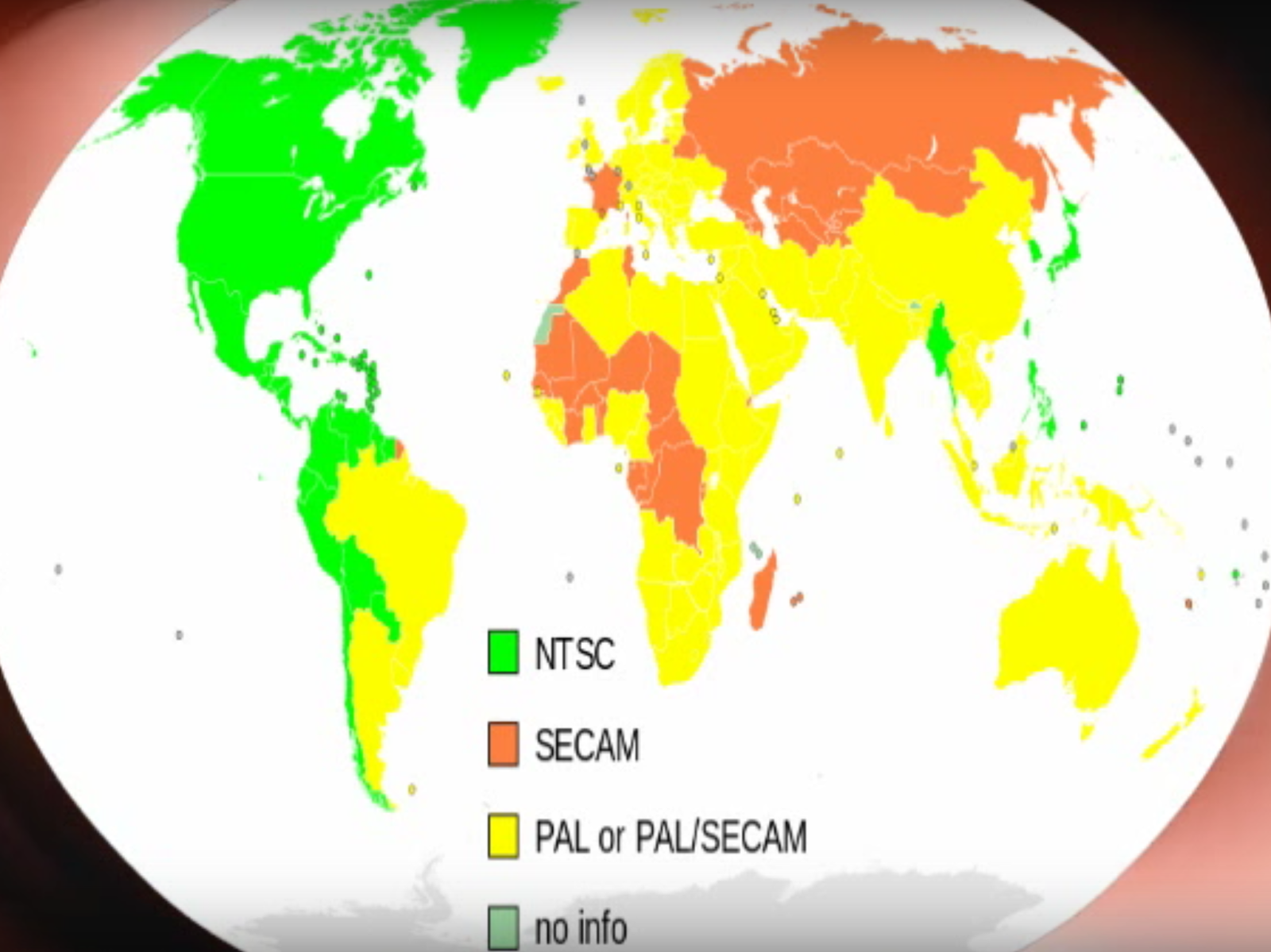 professor dicit: Diferencia entre sistema NTSC y el Pal