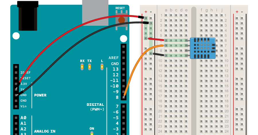 10 - Sensor DHT11 ~ Bluino Electronics