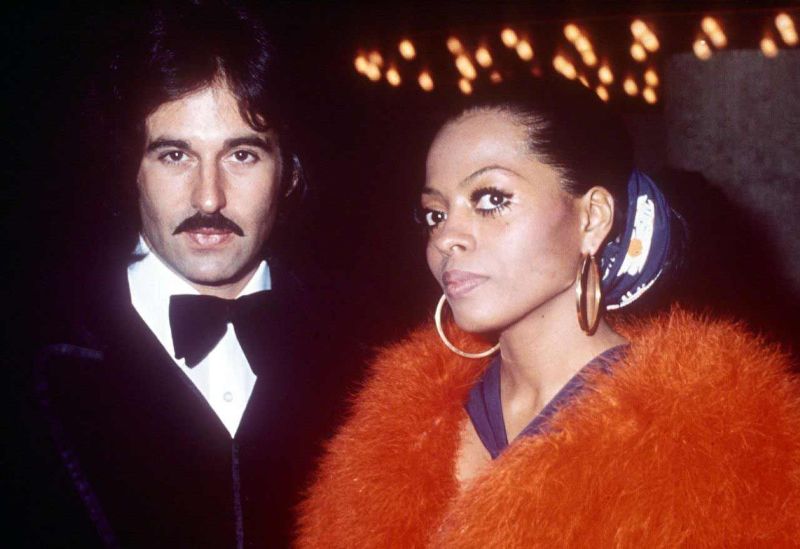 Beautiful Photo of Diana Ross and Robert Ellis Silberstein During Their ...