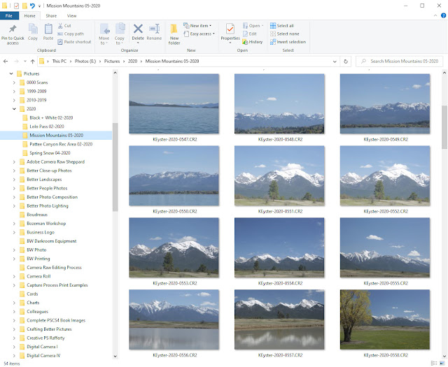 Viewing Raw Files in Windows 10 Explorer