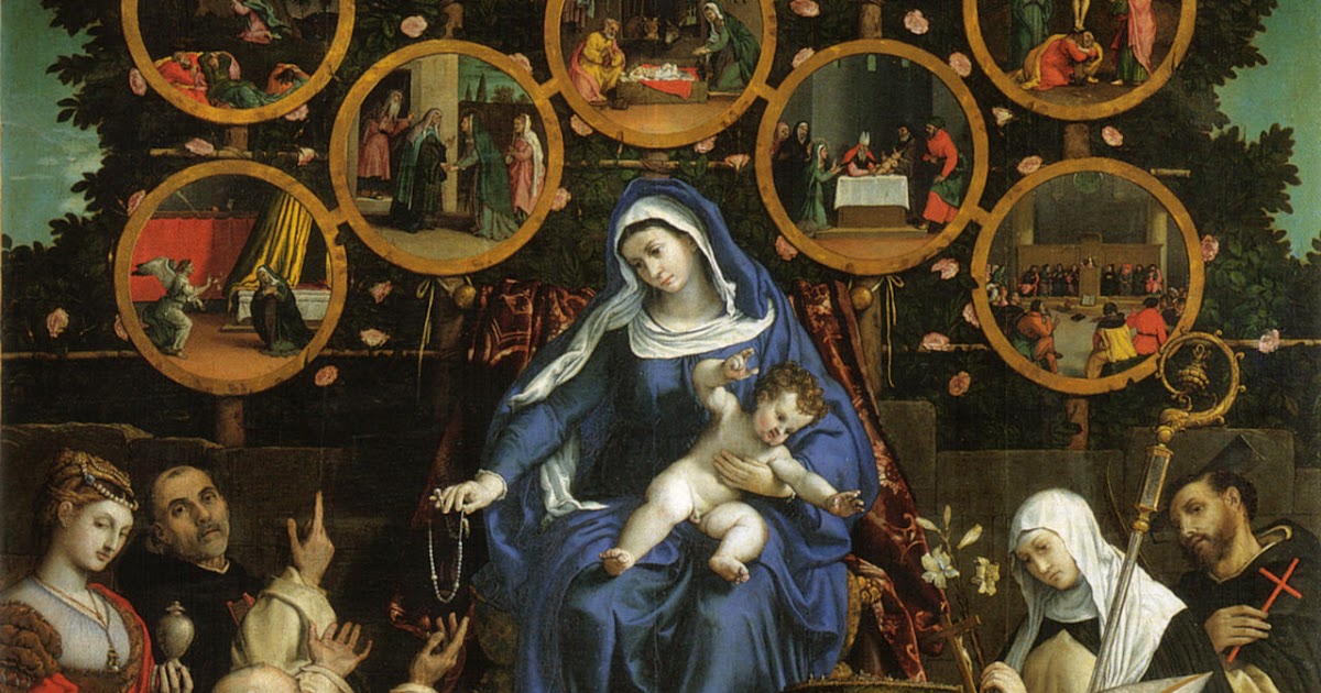 Sta. Sunniva av Selja: Madonna del Rosario | Rosenkransen og skapularet