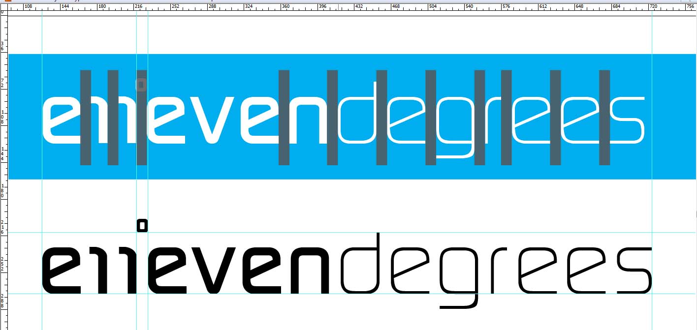 elevendegrees_design: My Logo Identity Project Process