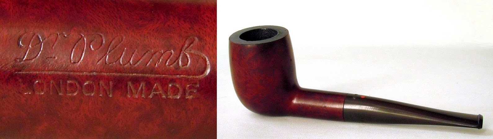 PATINA ANTIK: DR PLUMB TOBACCO PIPE