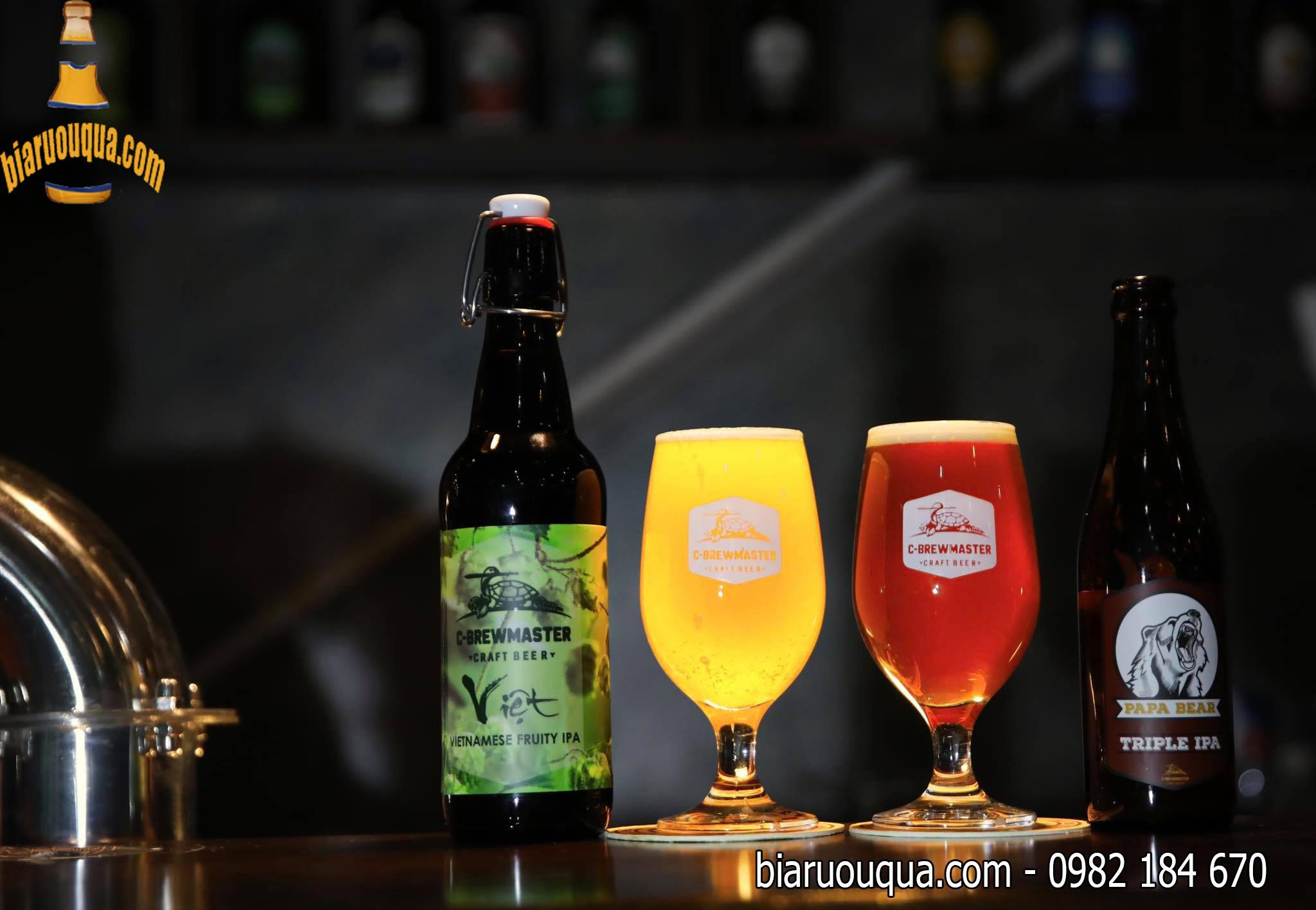 Bia thủ công FRUITY IPA 5.5% hộp 6 chai 330ml