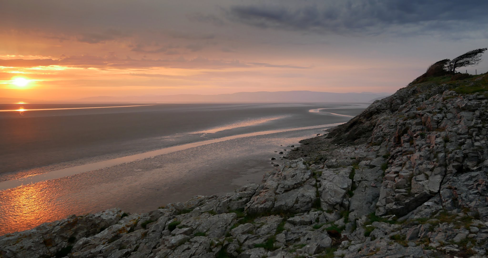 The Adventures of Skooby Blue (and Simon too): Morecambe Bay Sunset
