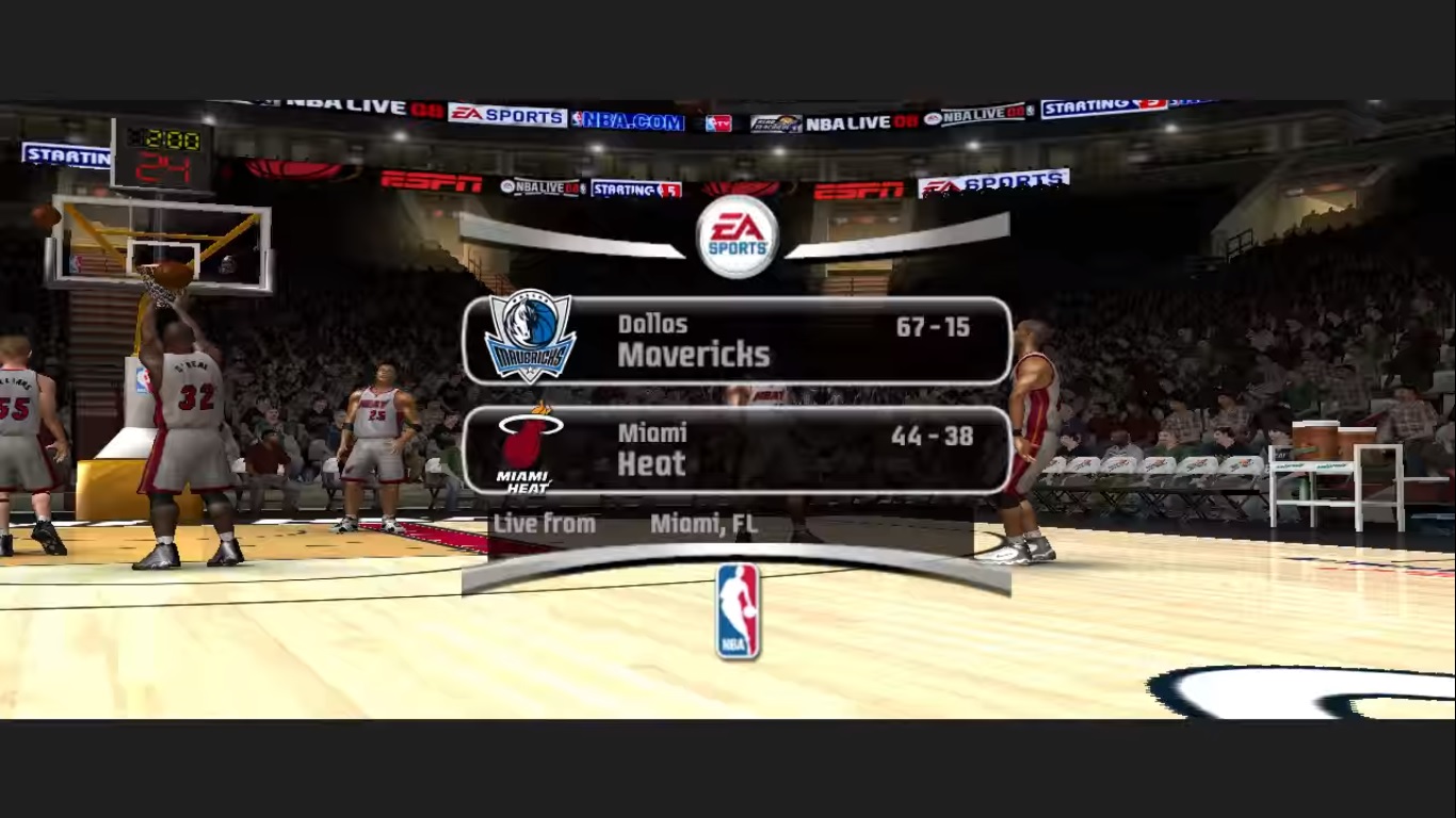 Nba live 08 menu - jafmath
