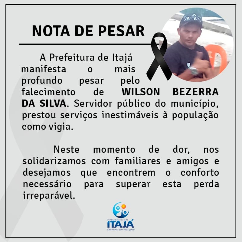 Coelho Fatos E Notícias Nota De Pesar Pelo Falecimento Do Servidor