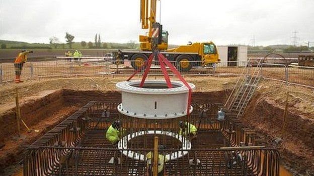 Woolgar Electrical: Check out the new design of an electricity pylon.