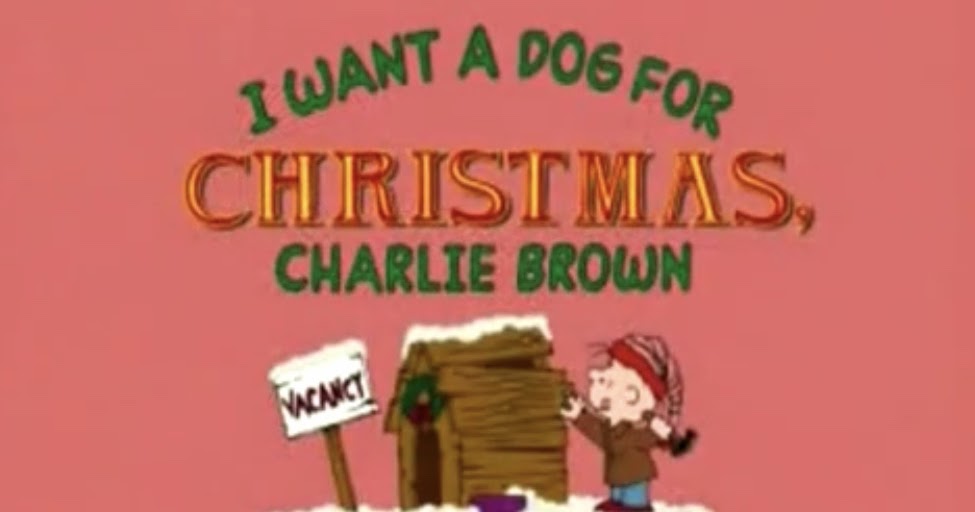 MC 'Toon Reviews: I Want a Dog for Christmas Charlie Brown - 'Toon ...