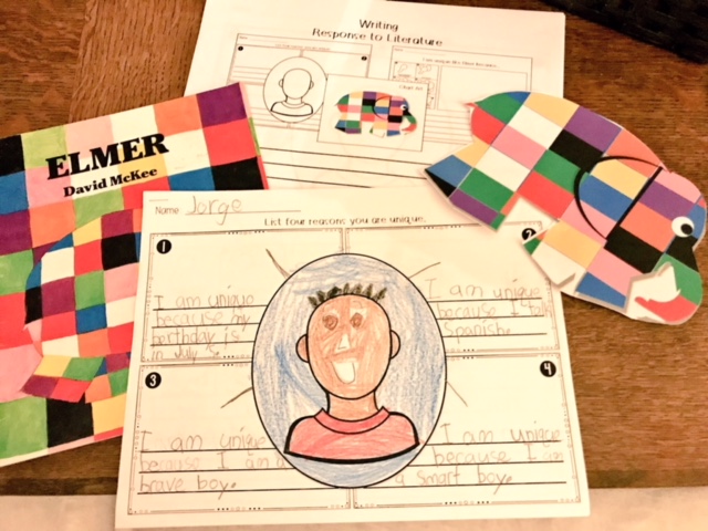 Primary Graffiti: Elmer {Low Prep Resources}