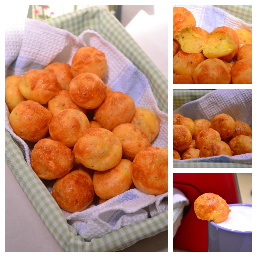 Through The Kitchen Door: Gougères ~ French Cheese Puffs