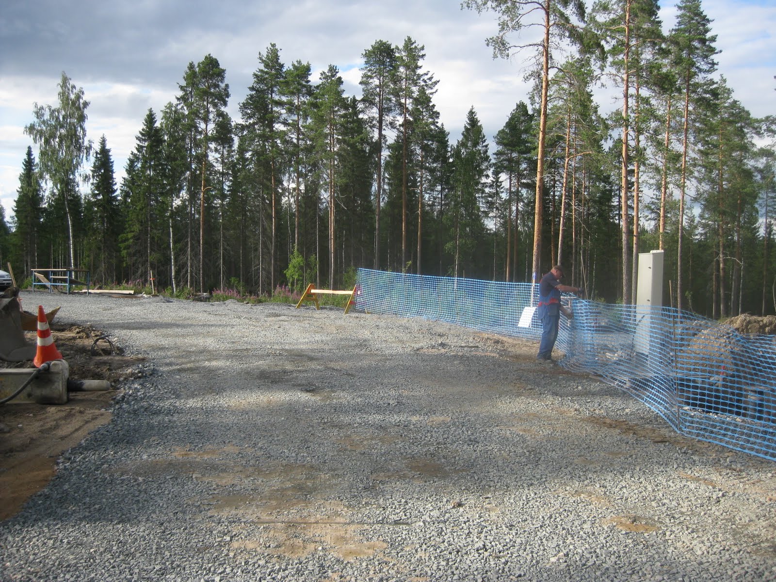 Harkoista kodiksi: Anturan valaminen