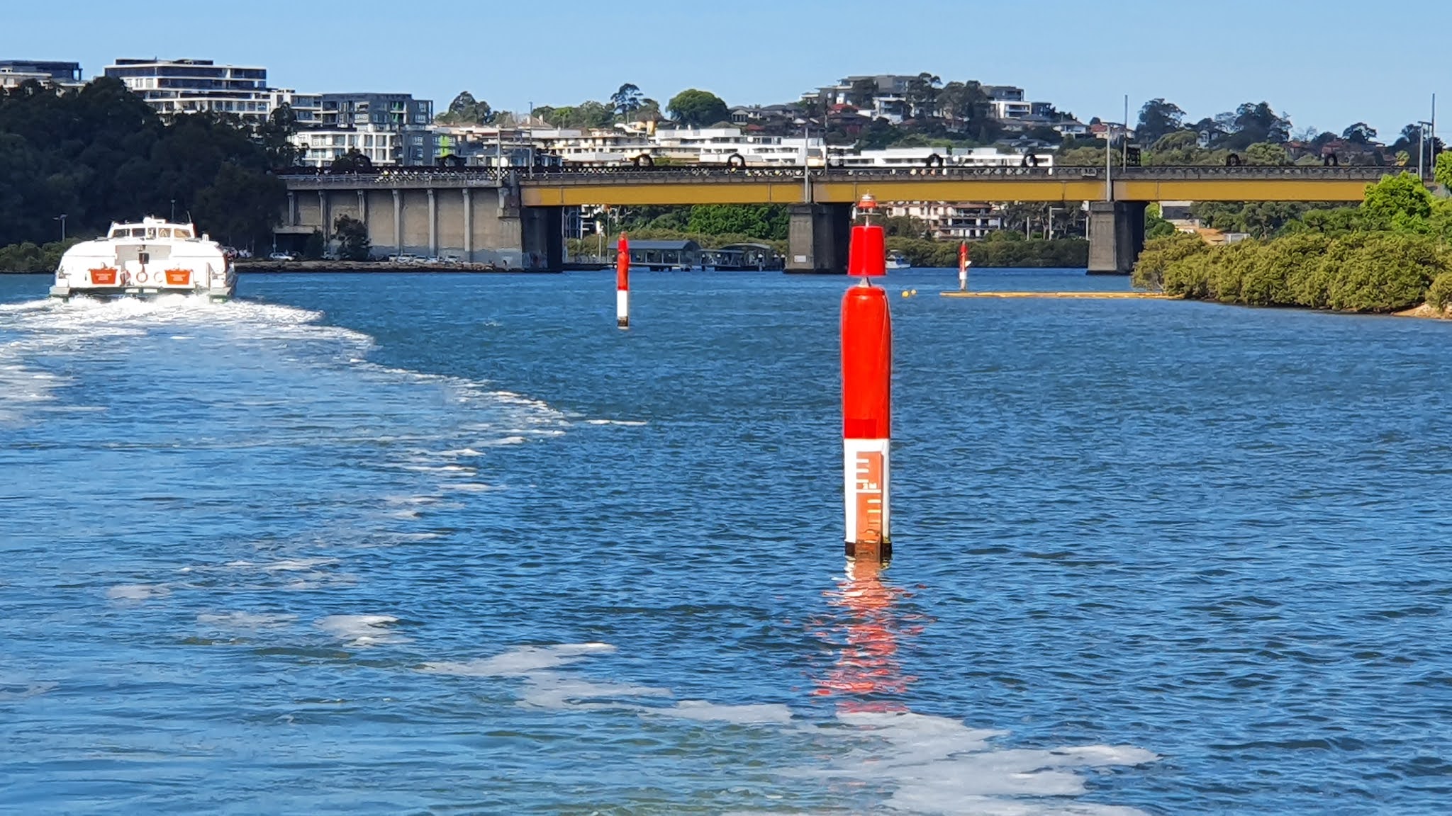 Sydney - City and Suburbs: Parramatta River, John Whitton Bridge