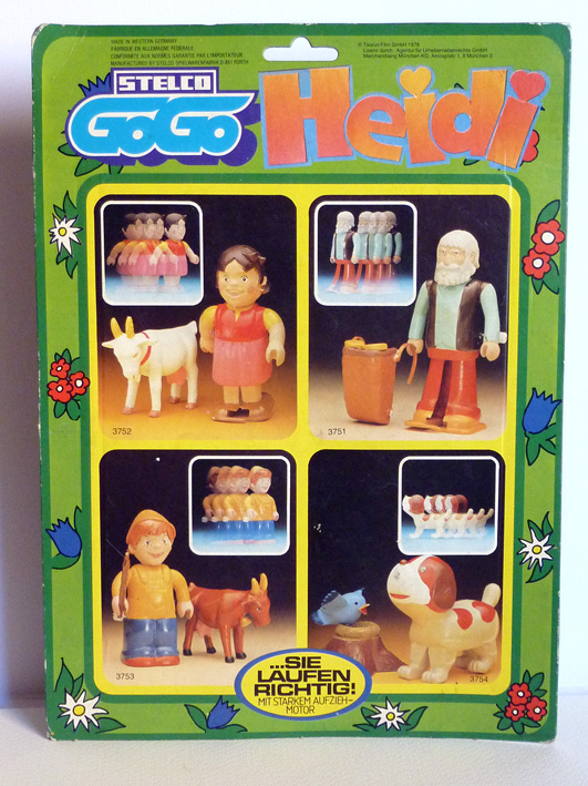 Heidi Toys Collection - Jouets de collection Heidi アルプスの少女ハイジ おもちゃ ...