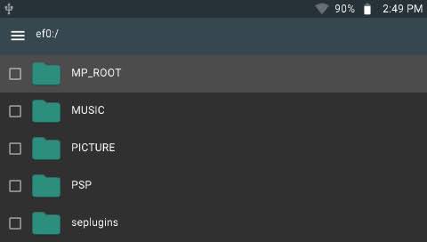 PSP＆ePSP ファイルマネージャーCMFileManager PSP紹介